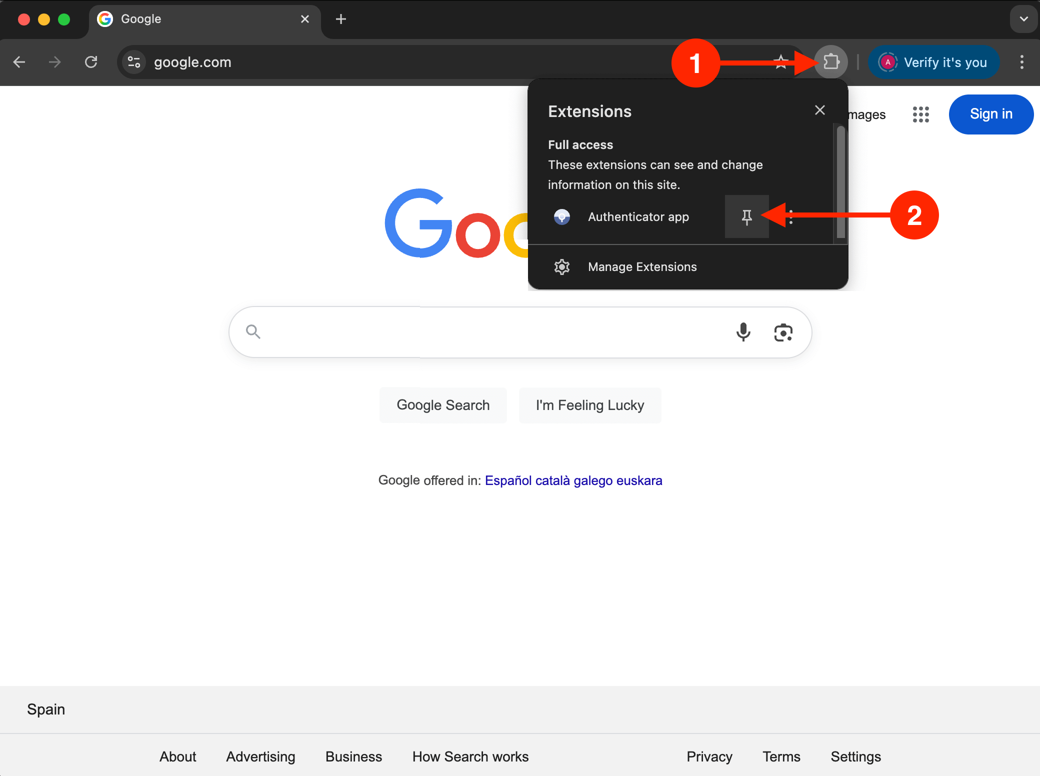 Authenticator app Installed!